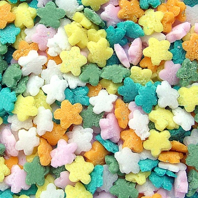 Pastel Rainbow Confetti flowers - QSIngredients.co.uk